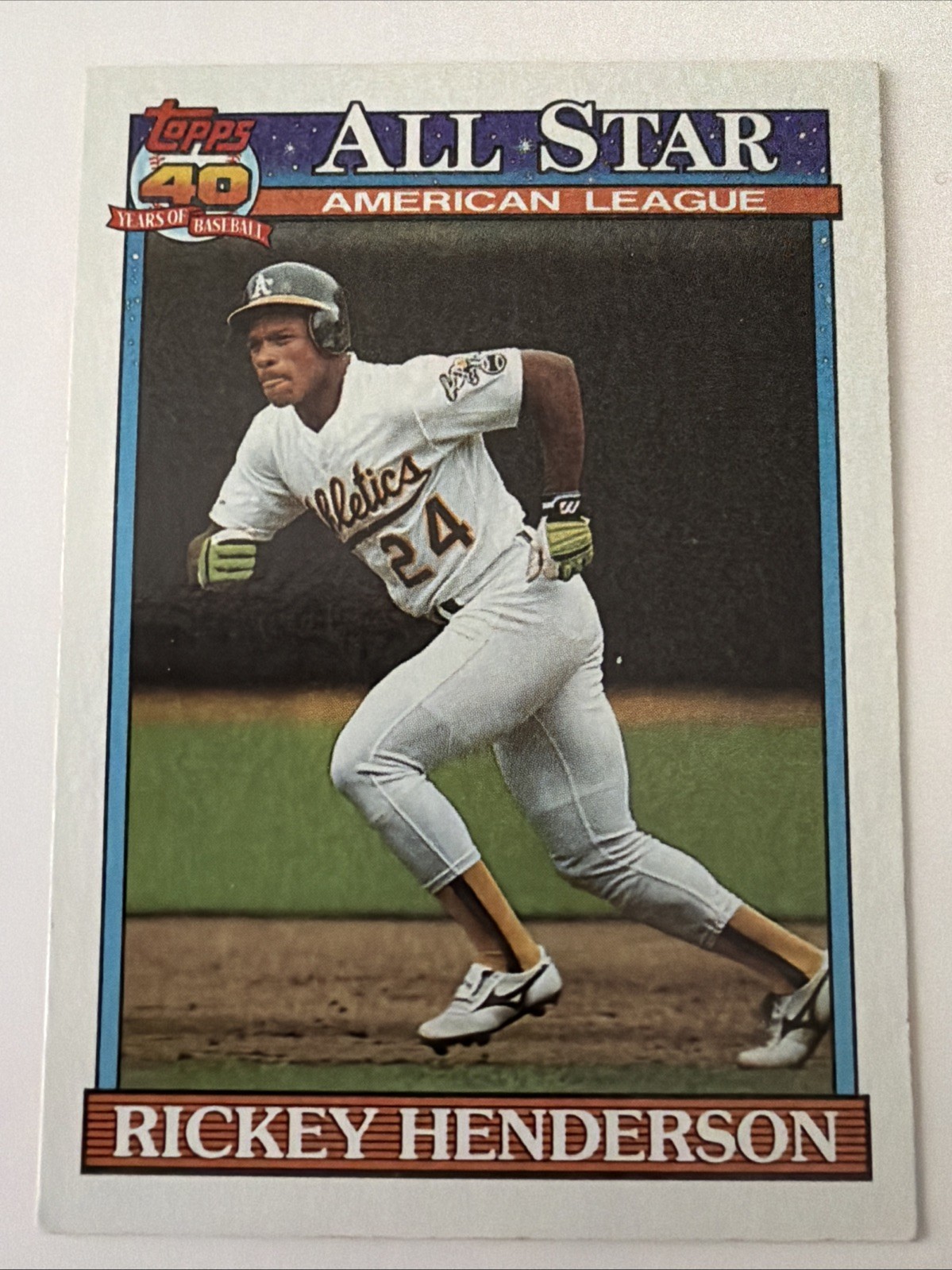 1991 Topps #391 Rickey Henderson | eBay