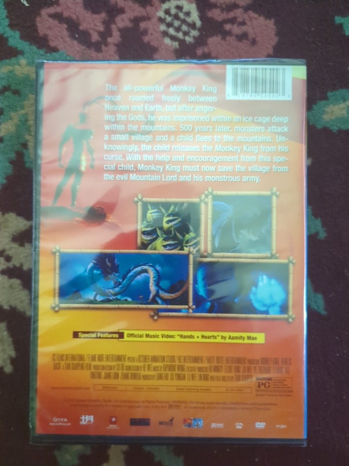 Monkey King: Hero Is Back DVD Movie The Legend Begins (DVD) Jackie Chan ...