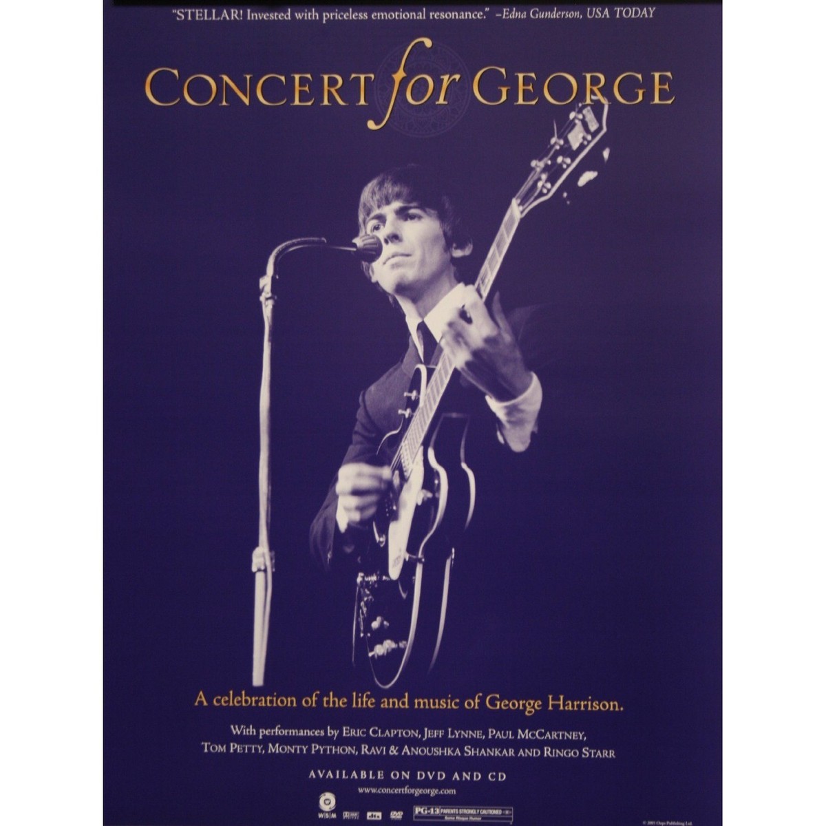 George Harrison Concert Posters George Harrison And Eric Clapton