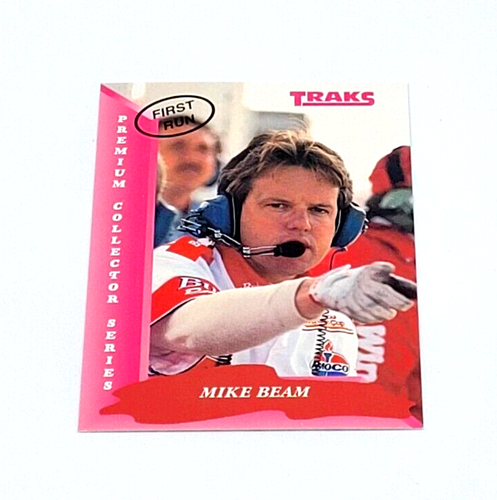 1993 TRAKS Premier Collector Series Mike Beam Crew Chief NASCAR Trading ...