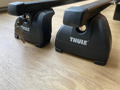 Thule roof bars Rapid System with 753 foot pack and Fitting Kit 4023 ...