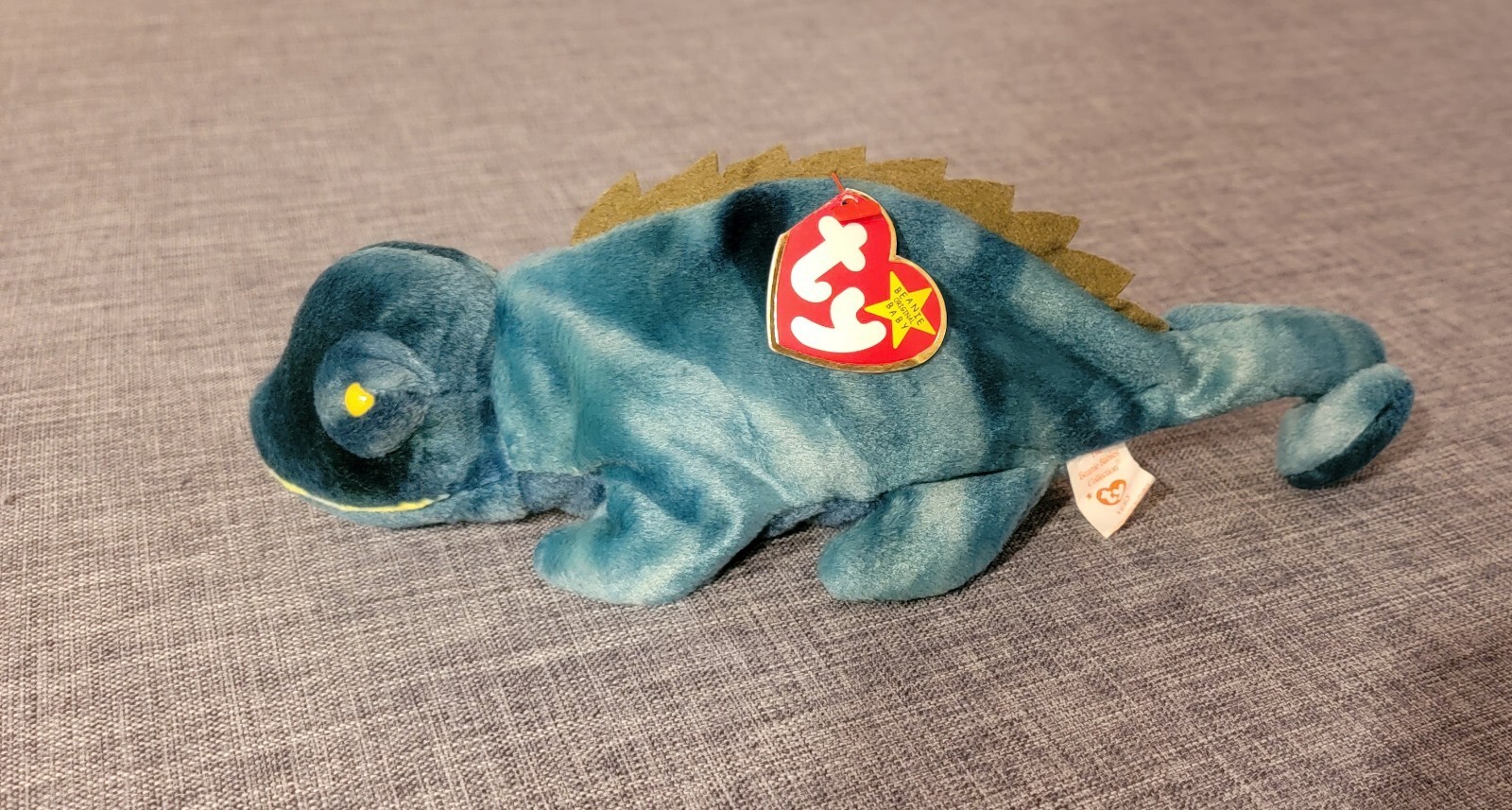 1997 TY Beanie Baby - Izzy the Iguana - Enough Said - #10 Most ...