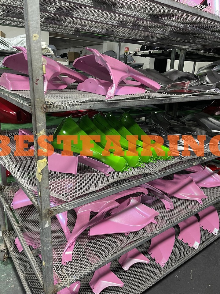 Bright Pink Fairing Kit +Tank Cover for Kawasaki Ninja 650 2020-2025 ...