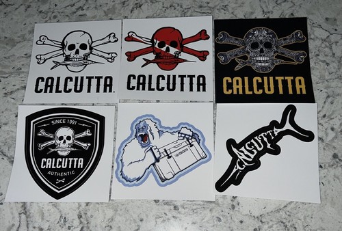 NEW CALCUTTA DIE CUT VINYL DECAL STICKER PACK OF 6 | eBay
