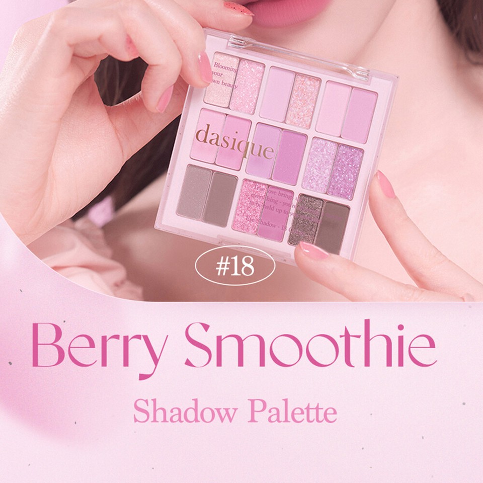 DASIQUE Shadow Palette Berry Smoothie 7g Eye Shadow K-Beauty | eBay