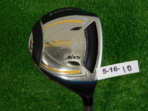Adams Speedline F11 15* 3 Wood Aldila VooDoo RVS7 Regular Graphite | eBay
