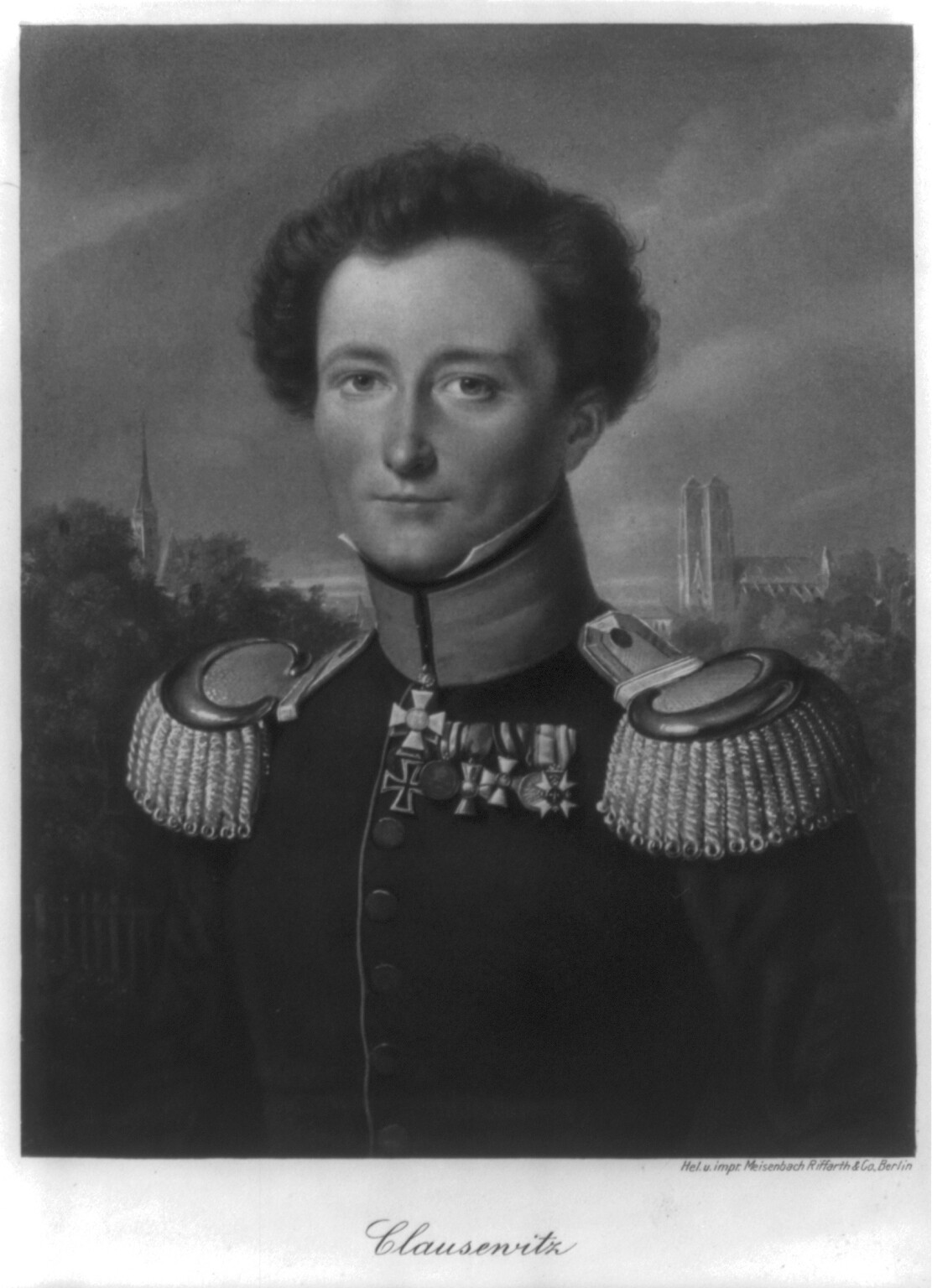 8" x 10" Photo Karl von Clausewitz, 1780-1831, Prussian Soldier | eBay