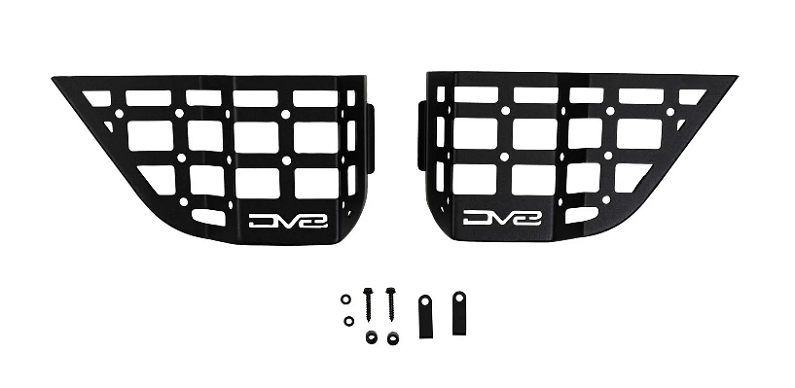 DV8 Offroad Front Door Molle Pocket Panels for '11-'18 Jeep Wrangler JK ...
