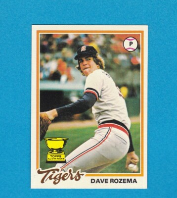 1978 TOPPS BASEBALL SET BREAK 124 DAVE ROZEMA TIGERS NM/MT | eBay