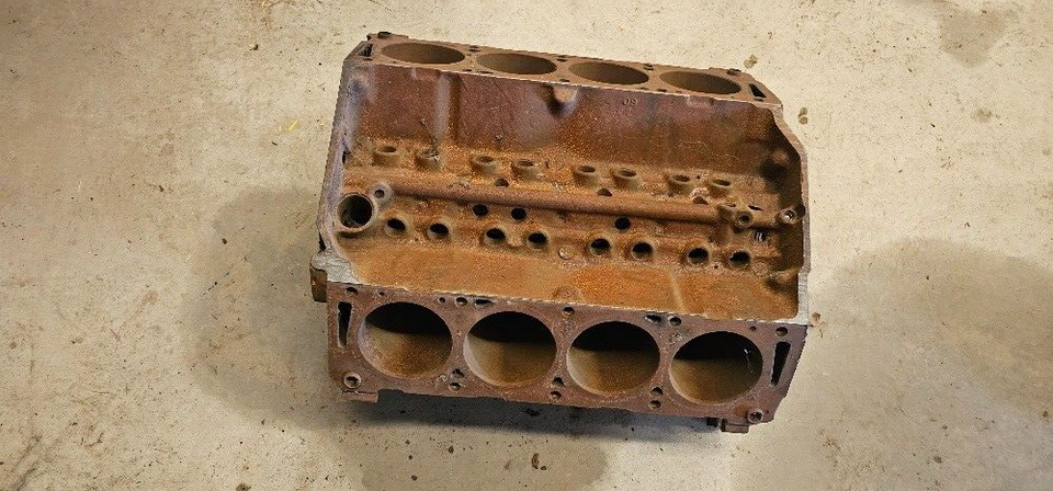 Ford 390 Engine Block Cast Date 0A8 Standard Bore | eBay