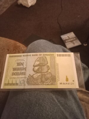 10 Trillion Zimbabwe Dollars Banknote 2008 Currency 100 % Authentic | eBay