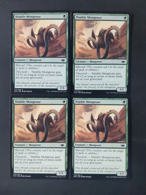 MTG Nimble Mongoose x 4 | eBay