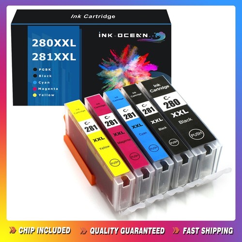 Printer Ink for Canon PGI-280 CLI-281 XXL PIXMA TS8120 TR8620 TS9120 ...