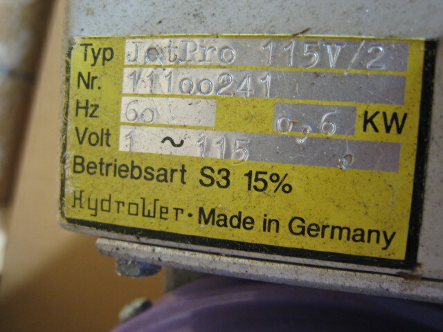 Hydrower jet pro jetpro 10000 PSI S3 power pack | eBay