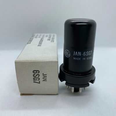 6SG7 JAN GE USA NOS VALVE TUBE | eBay