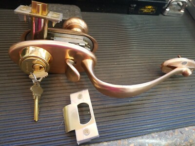 Schlage E Series Handleset Plymouth Design 612 finish | eBay