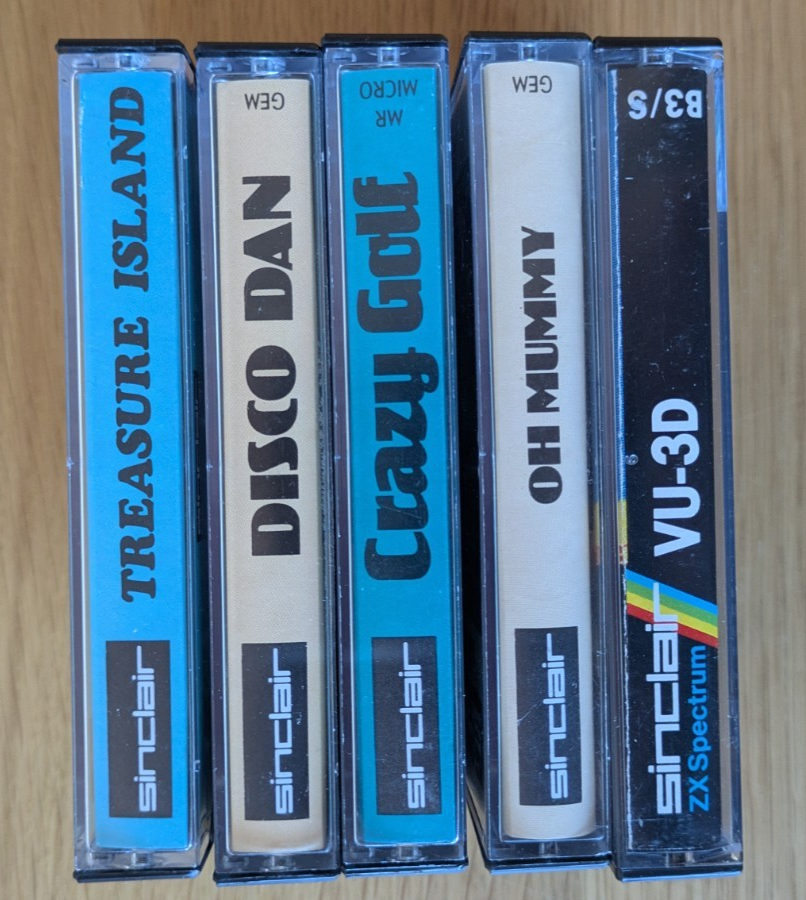 Vintage Sinclair ZX Spectrum Cassette Game Bundle X 5 Tested | eBay UK