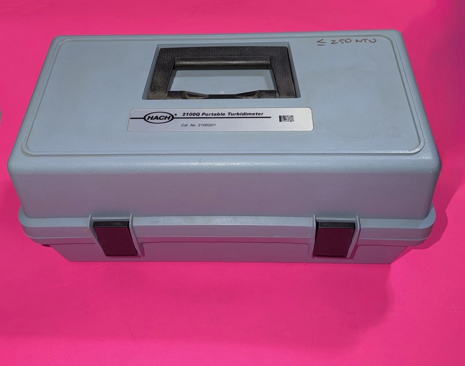 HACH 2100Q Portable Turbidimeter Kit New Open Box | eBay