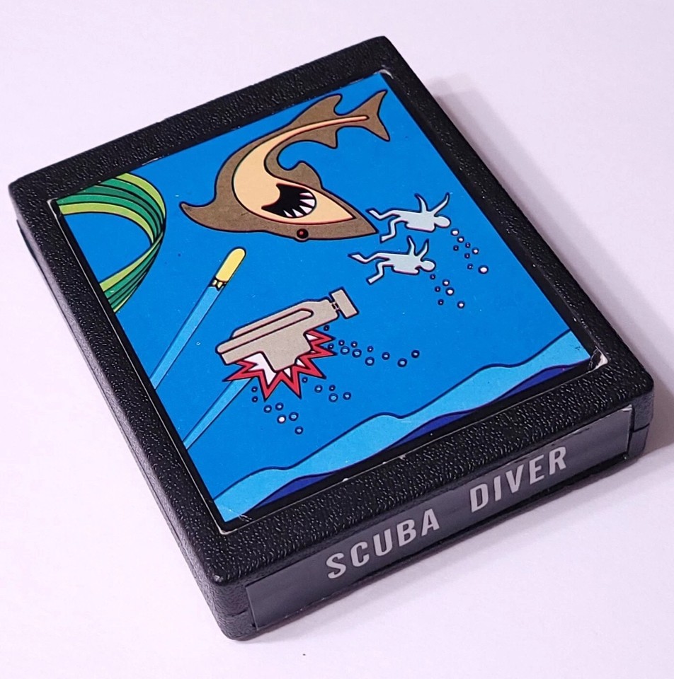 SCUBA DIVER Atari 2600 Game cartridge tested zellers | eBay