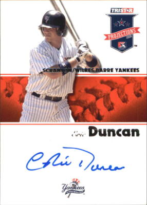 2008 TRISTAR PROjections Autographs #175 Eric Duncan Auto - NM-MT | eBay