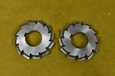 Pair of Dormer Horizontal Milling Cutters, 3/16" Rad. 1" Bore, 2 1/2 ...