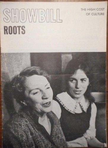 Gene Wilder Playbill / ShowBill Roots the Mayfair Theatre 1961 ...