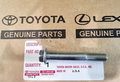 NEW TOYOTA ALTERNATOR MOUNT BOLT CAMRY MATRIX RAV4 YARIS GENUINE | eBay