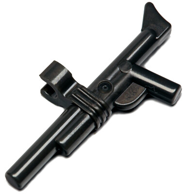NEW LEGO - Weapon - Gun - Tranquilizer Pearl Dark Gray x1 - 5882 5883 ...