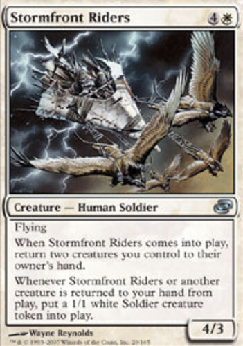 MTG: Stormfront Riders [Moderately Played] Planar Chaos Magic the ...