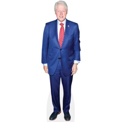 Bill Clinton (Blue Suit) Mini Size Cutout | eBay
