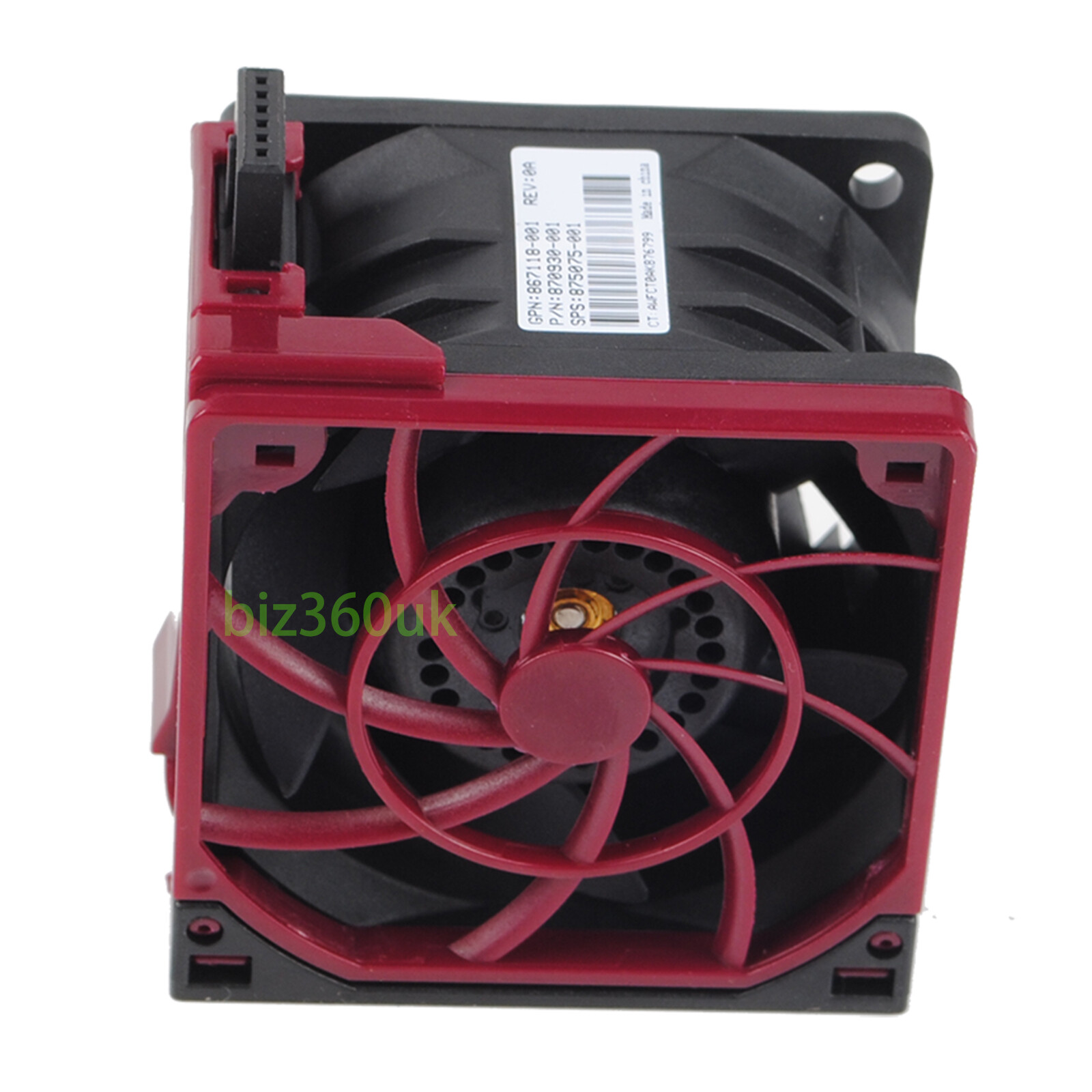 HPE Hot Swap casing Fan Hot Plug Chassis Fan ProLiant DL380 Gen10 ...