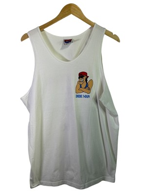 Vintage 90's Dude Man Dickie Do Award Tank Top Size Large | eBay