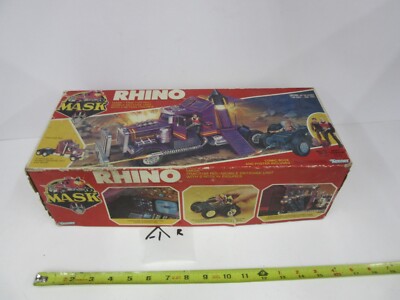Kenner MASK Rhino semi truck tractor rig w/ 2 figures vintage 1985 WOW ...