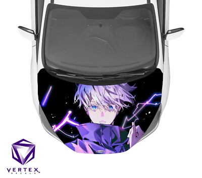 Jujutsu Kaisen Gojo Eyes JJK Anime Hood Wrap Weatherproof Vinyl Decal ...