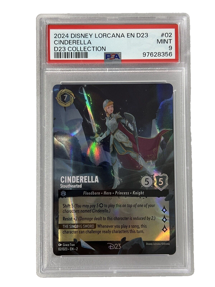 Disney Lorcana D23 Collection Promo Set PSA 9 And PSA 10 With Playful ...