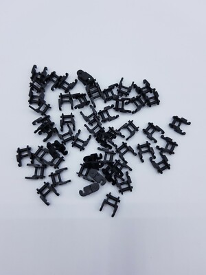 LEGO TECHNIC LOT 50 X CHAIN LINK MAILLON NOIR REF 3711 / 371126 *NEUF ...