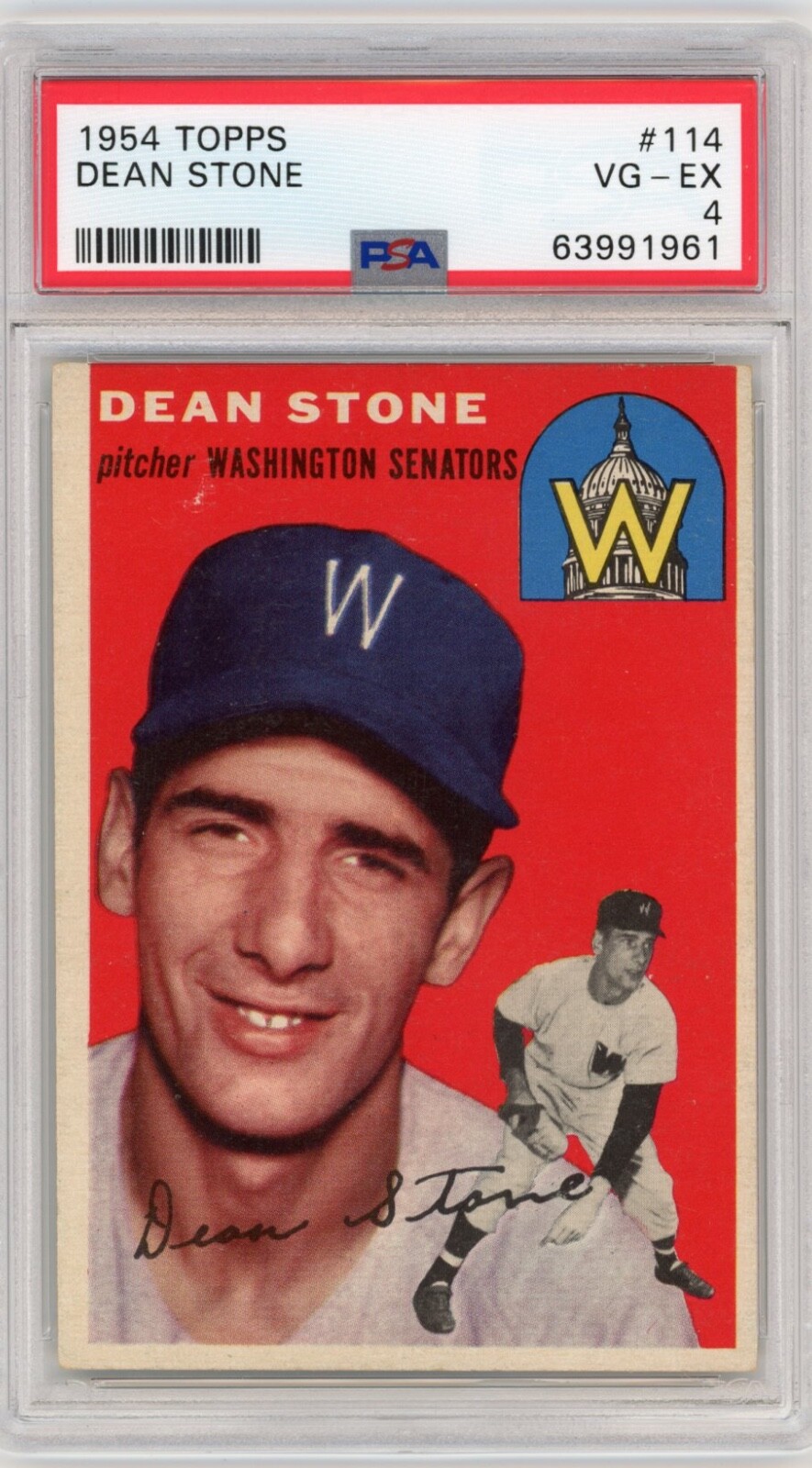 1954 Topps - #114 Dean Stone (RC) for sale online | eBay