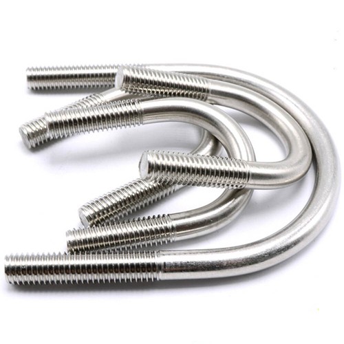 Metric M6 304 Stainless Steel U Bolts Round Bend U-Bolt Screws U Type ...