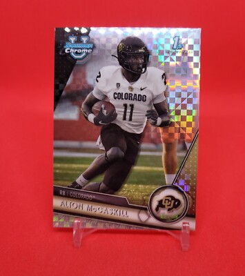 2023 Bowman Chrome U ALTON MCCASKILL X-Fractor Refractor #26 Colorado ...