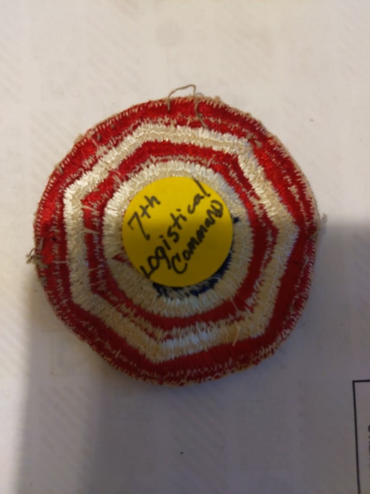 Army 7TH LOGISTICAL COMMAND Color patch | eBay