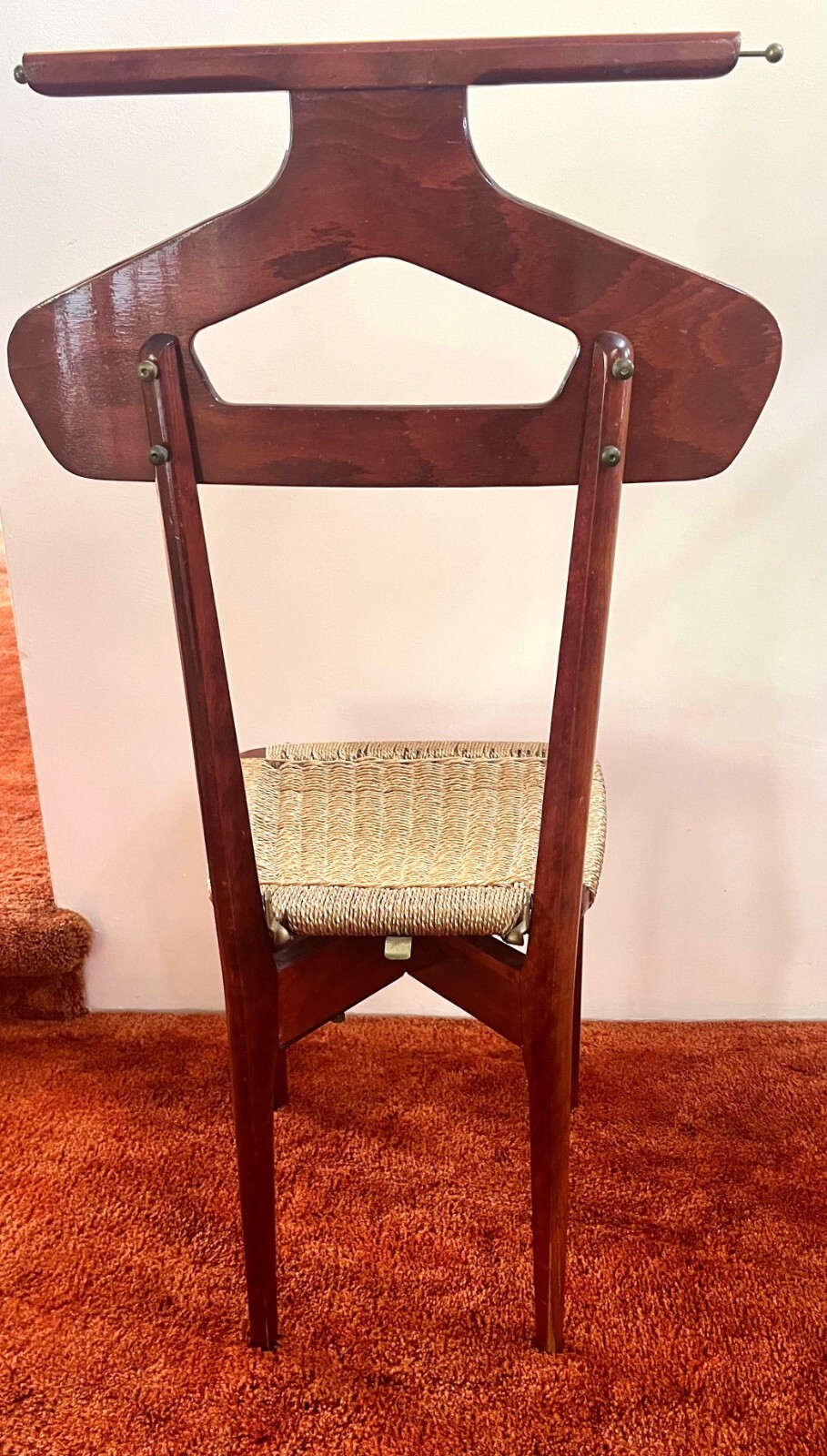 Vintage Mid-Century European Valet/Butler Dressing Chair | eBay