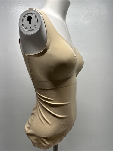 Evelyn and Bobbie Beyond Seamless Smoothing Bra Cami Camisole Tan Brown ...