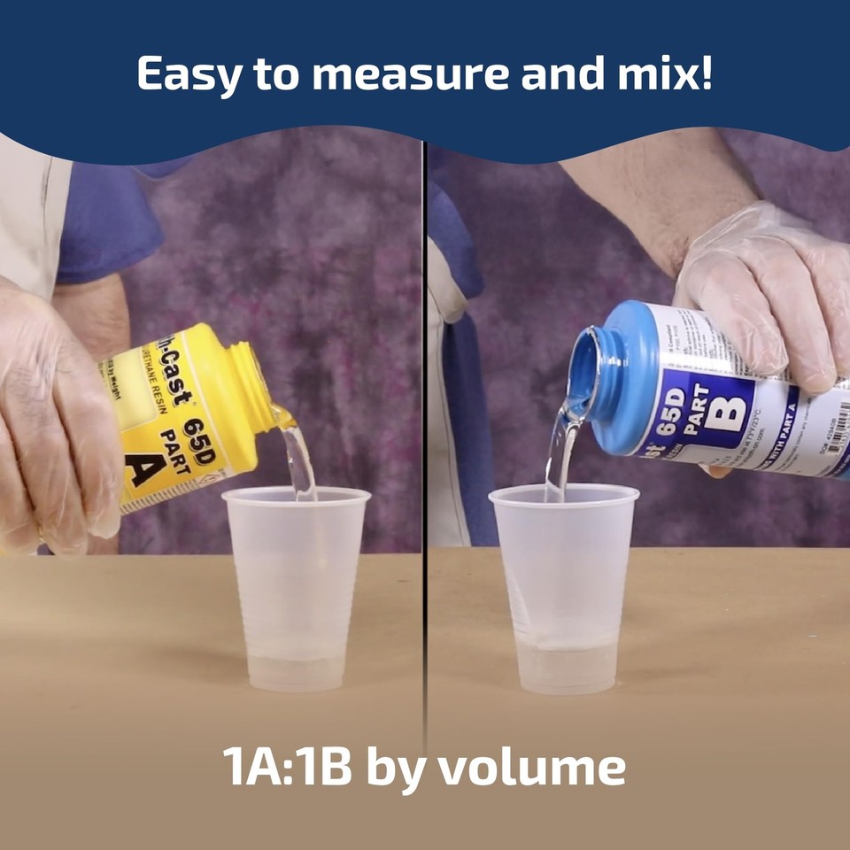 - Smooth-Cast™ 65D Semi-Rigid Urethane Casting Resin - Trial Size Unit ...