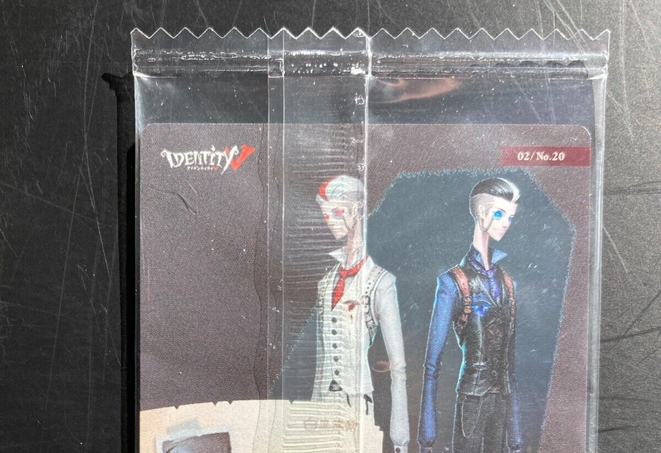Identity V Wafer Card Japanese Holo Rare TCG 02/No20 WHITE GUARD/BLACK ...