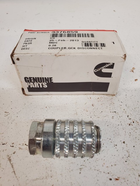 Cummins 3376859 Quick Disconnect Connector QcK Genuine OEM for sale ...