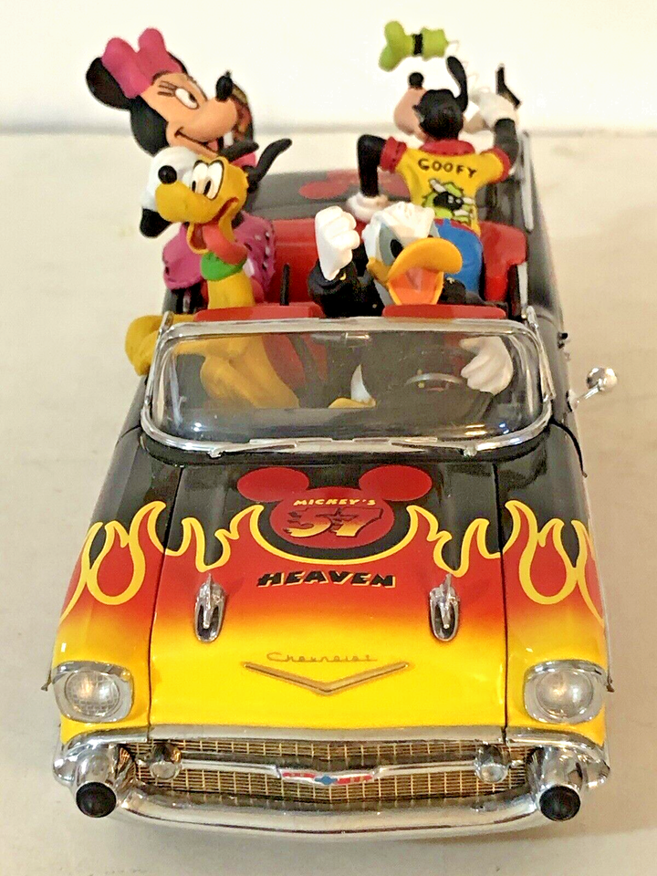 Danbury Mint 1957 Chevrolet Bel Air Convertible - Disney Mickey Mouse ...