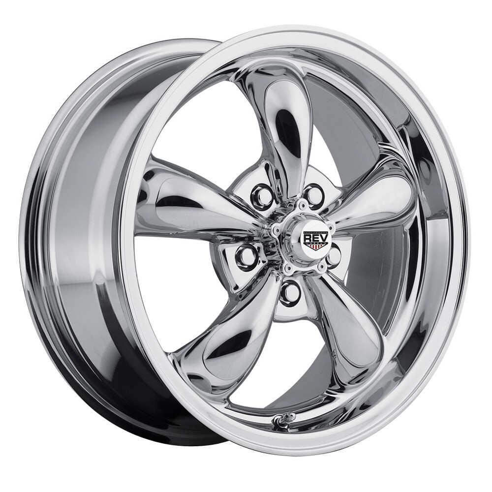 REV 100 Classic Rim 18X8 5X114.3 Offset 0 Chrome (Quantity of 4) | eBay
