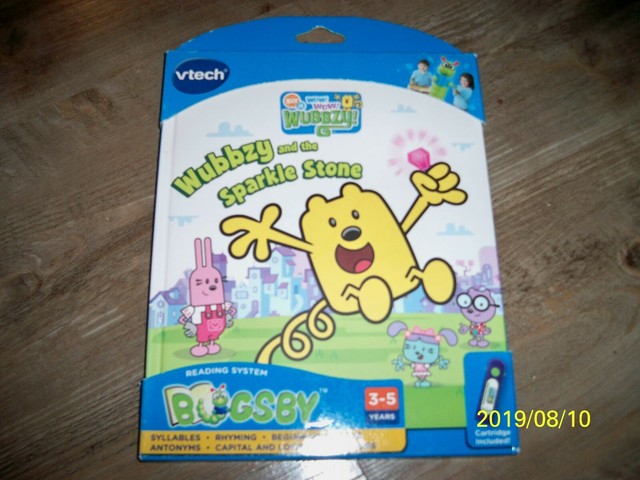 VTech Bugsby WOW WOW Wubbzy Book for Reading System Nick Jr S2 for sale ...