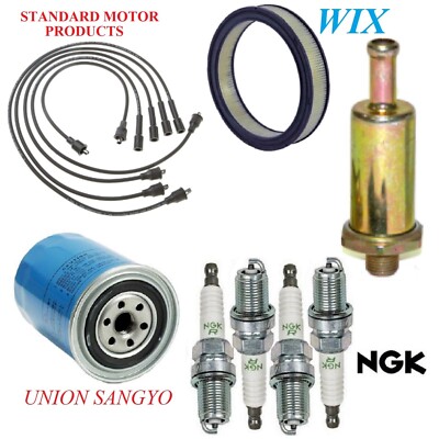 Tune Up Kit Filters Wire Spark Plugs For FORD PINTO L4 2.3L 1974-1976 ...