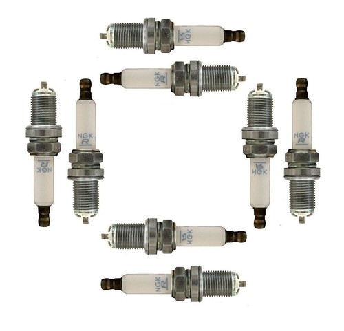 Pack of 8 Spark Plugs NGK OEM Platinum PFR6WT for Audi A6 A8 Quattro S6 ...
